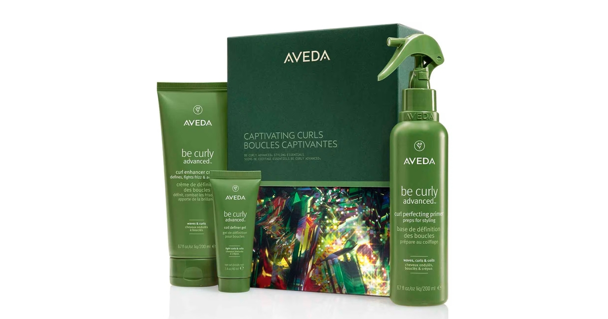 Hair Set Aveda Be Curly Advanced Styling Essentials Set only 44.79