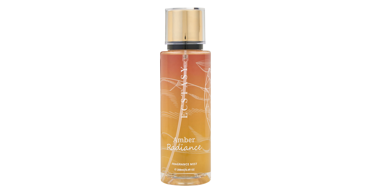 Body Mist Ecstasy Body Mist Amber Radiance 250ml only 8.90